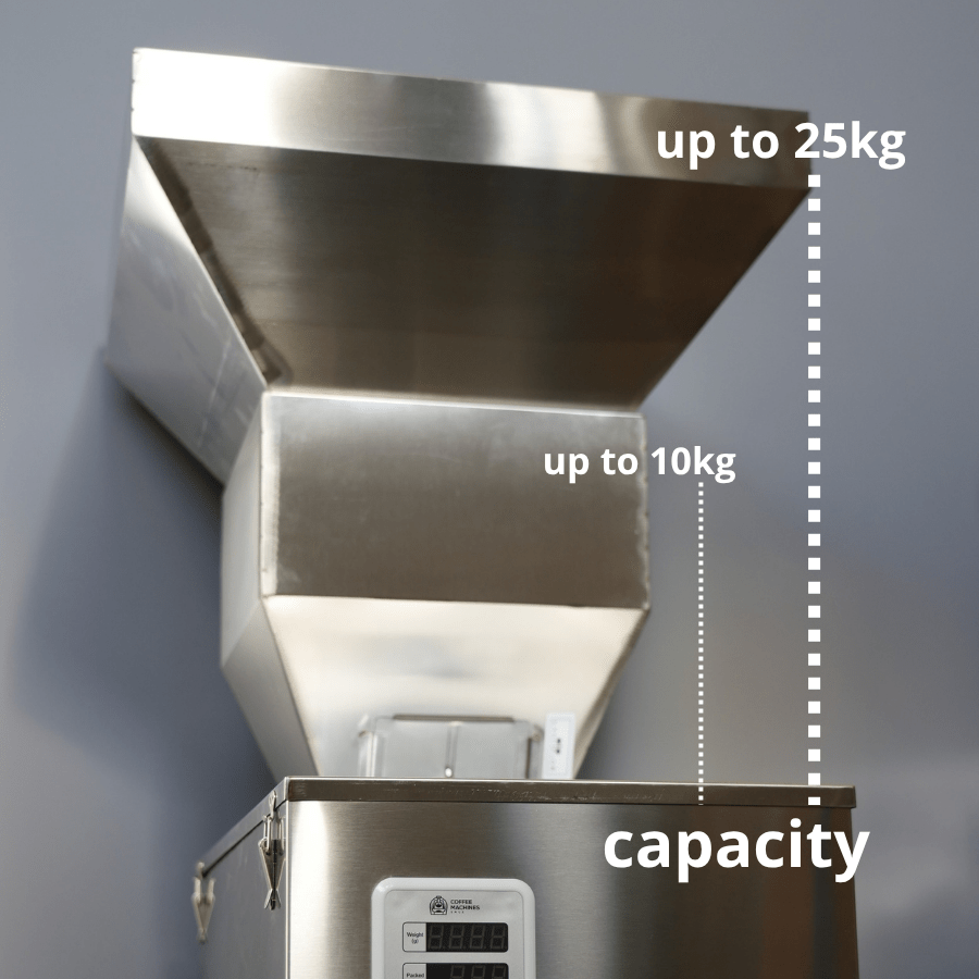 esp hopper capacity