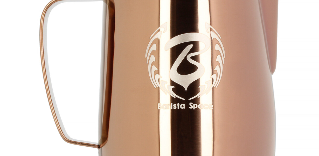 Barista Space - 350 ml Rose Gold Milk Jug | Coffee Machines Sale