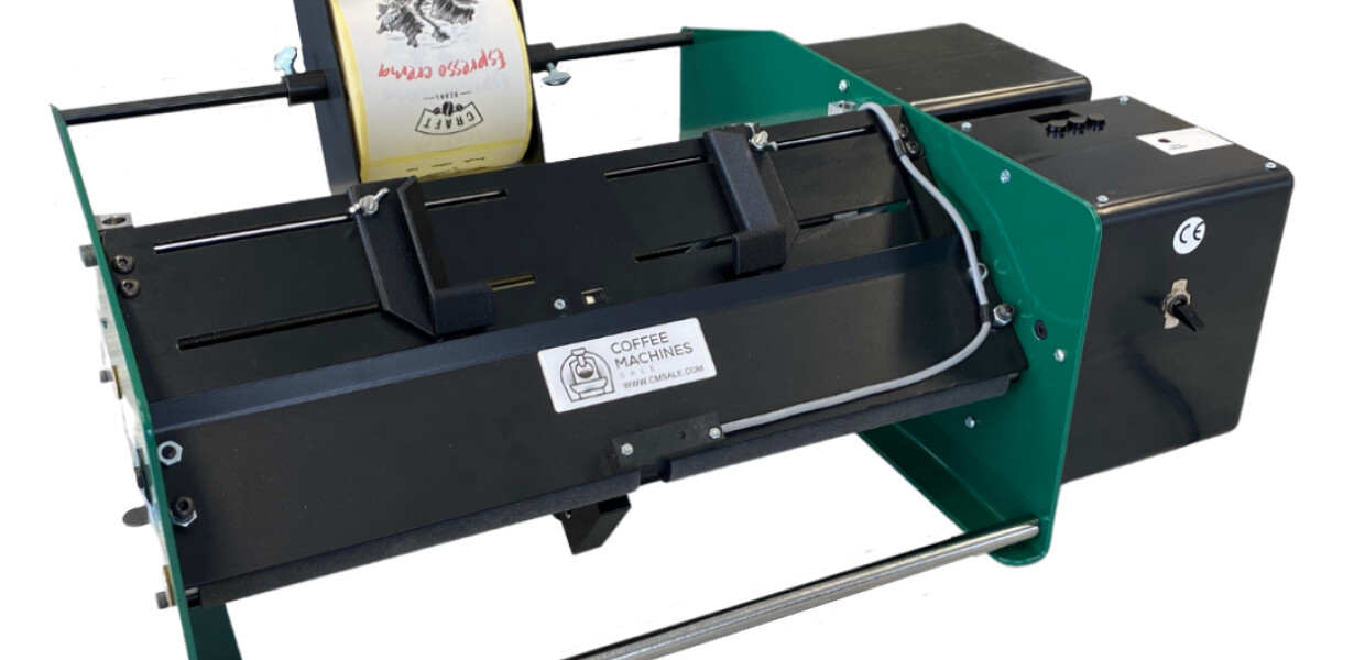 Coffee Bags Labelling Applicator LA350 | Coffee Machines Sale